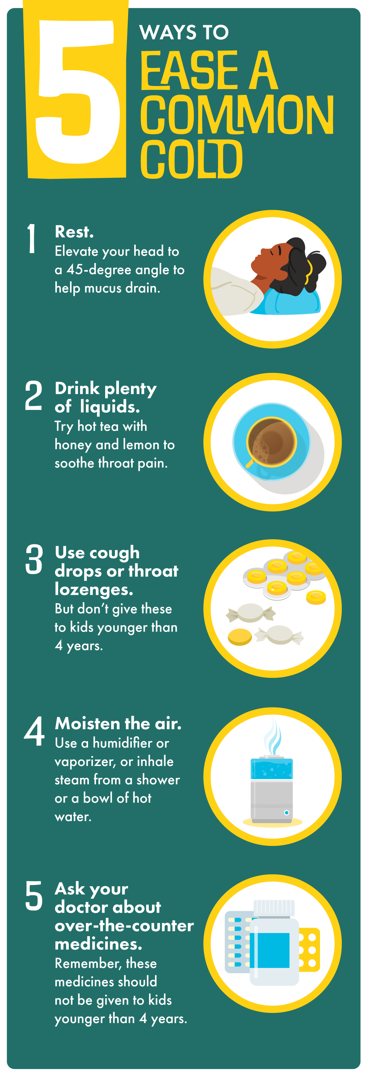 5 ways to ease a common cold | Southwest Medical Center